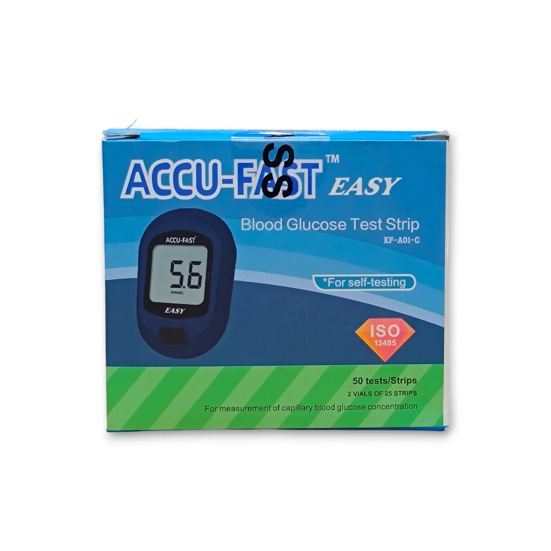 Accu-Fast Easy Glucose Test Strips | Healthway BD | Healthway