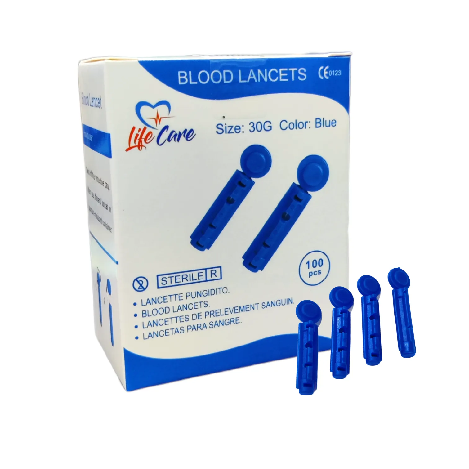 Life Care Blood Lancets -100 Pcs | Healthway