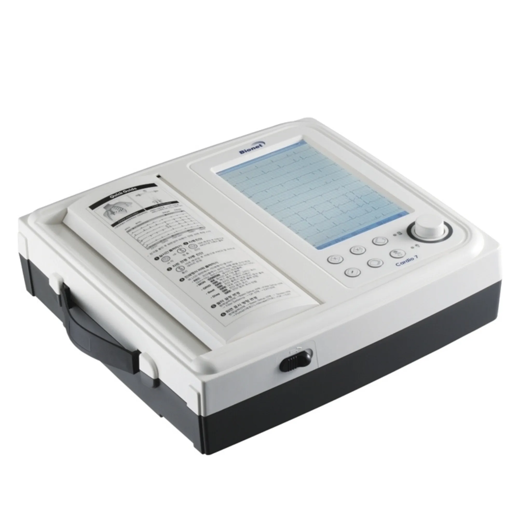 Bionet Cardio7-Touch Screen 12 Channel Electrocardiogram (ECG) Machine ...