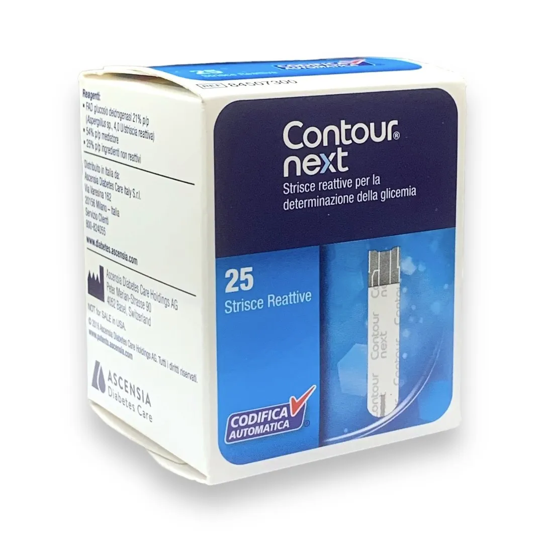 Contour Next Blood Glucose Test Strip - 25 Strip | Healthway