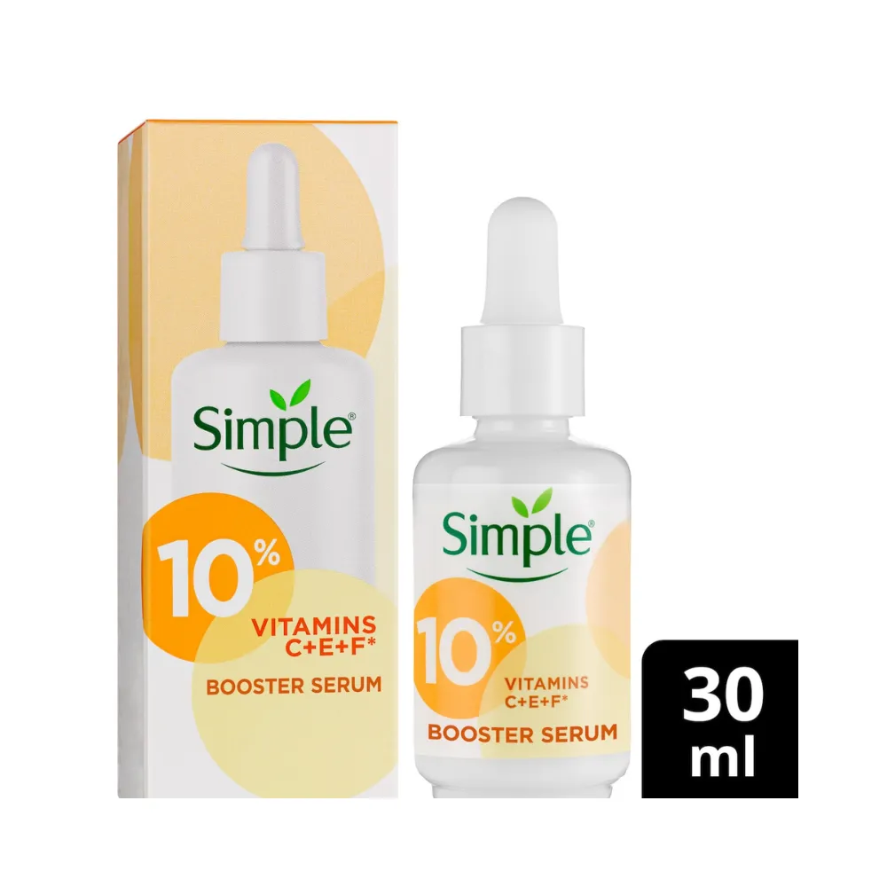 Simple Booster Serum 10% Vitamins C + E + F | Healthway