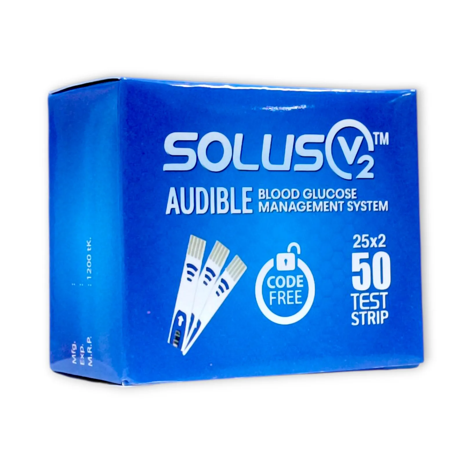 Solus V2 Blood Glucose Test Strips Price in BD | Healthway